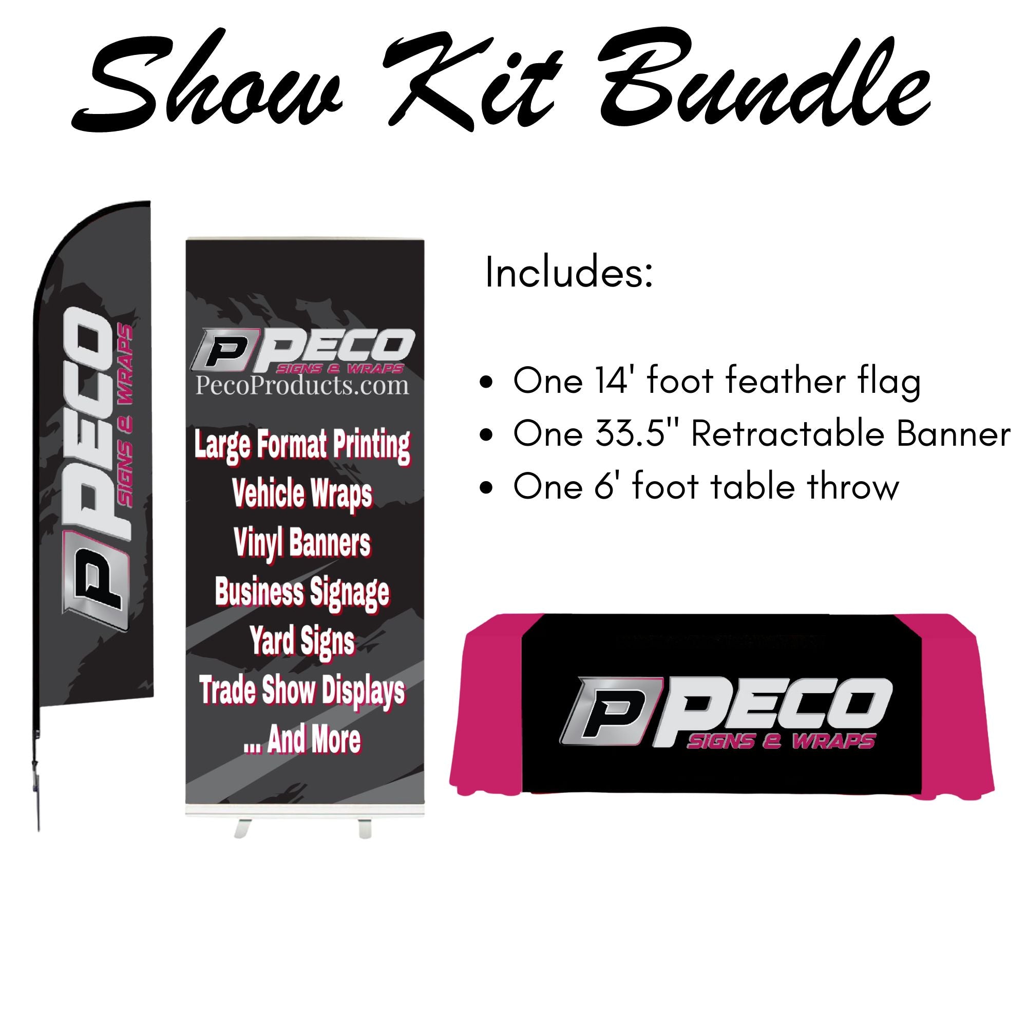 Show Kit Bundle | PECOPRODUCTS