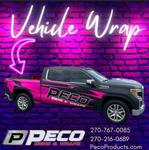 Vehicle Wraps | PECOPRODUCTS