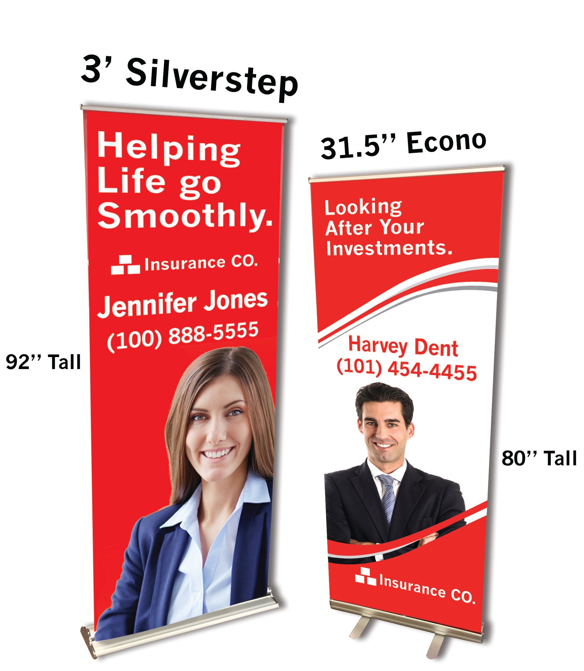 Agent Retractable Banner Stand | PECOPRODUCTS